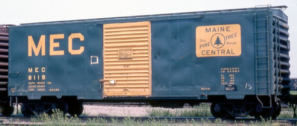F-162 – Maine Central Pine Green 40′ Boxcars – Highball Graphics