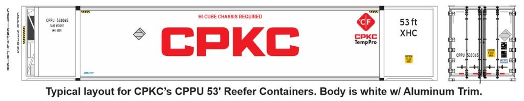 F-484 – CPKC 53′ Reefer Containers – Highball Graphics